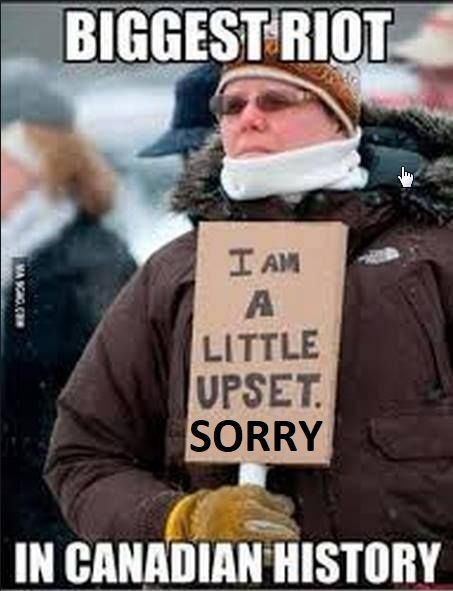 Biggest riot in Canadian history, eh? - The Café - Square Wheels Cycling