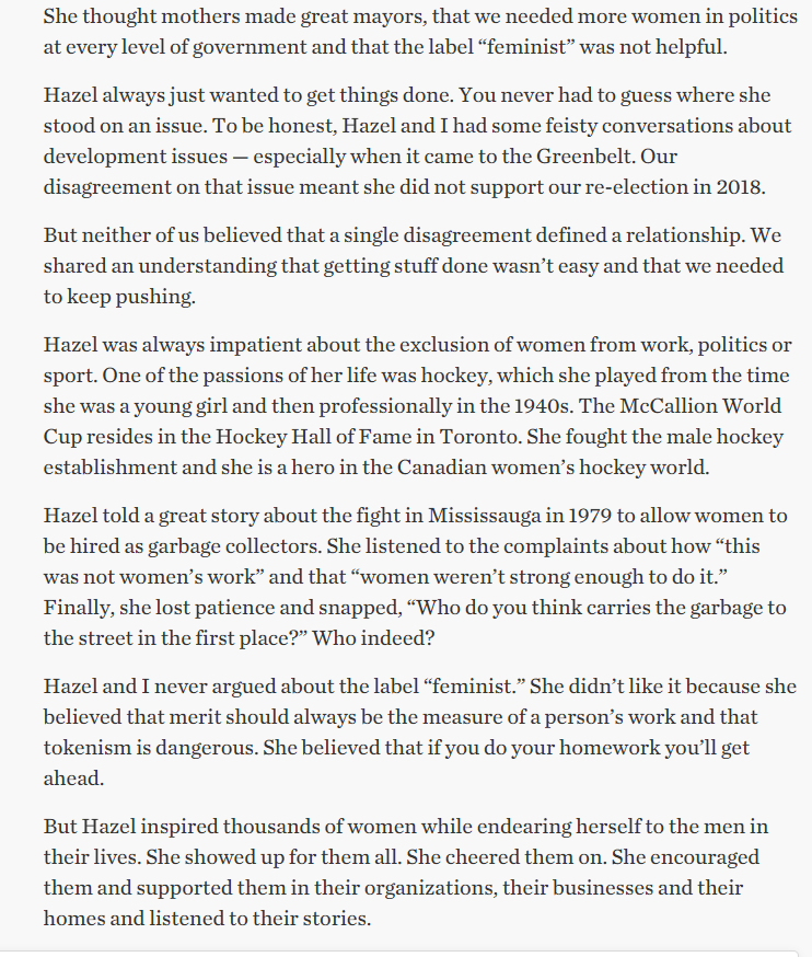 A Really Great Canadian has passed. RIP, Hurricane Hazel. - The Café ...