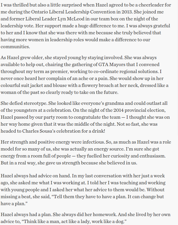 A Really Great Canadian has passed. RIP, Hurricane Hazel. - The Café ...