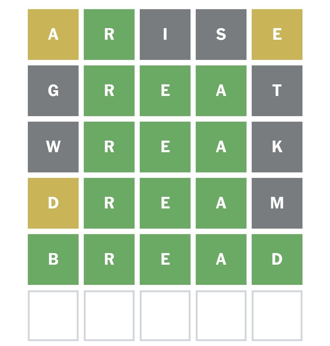 Wordle 3/30/23 - The Café - Square Wheels Cycling