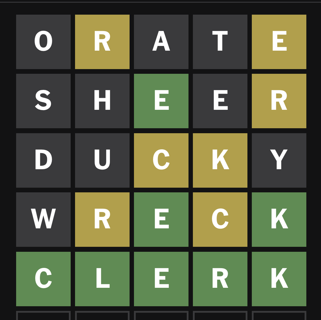 Wordle Golf 5/23/23 - The Café - Square Wheels Cycling