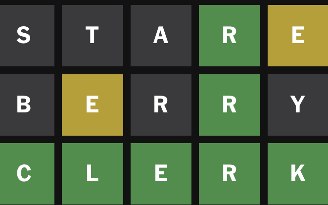 Wordle Golf 5/23/23 - The Café - Square Wheels Cycling